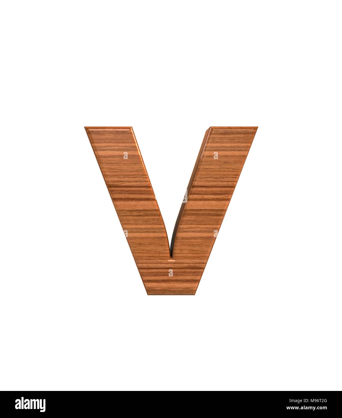 3d alphabet isolated wood hi-res stock photography and images - Alamy