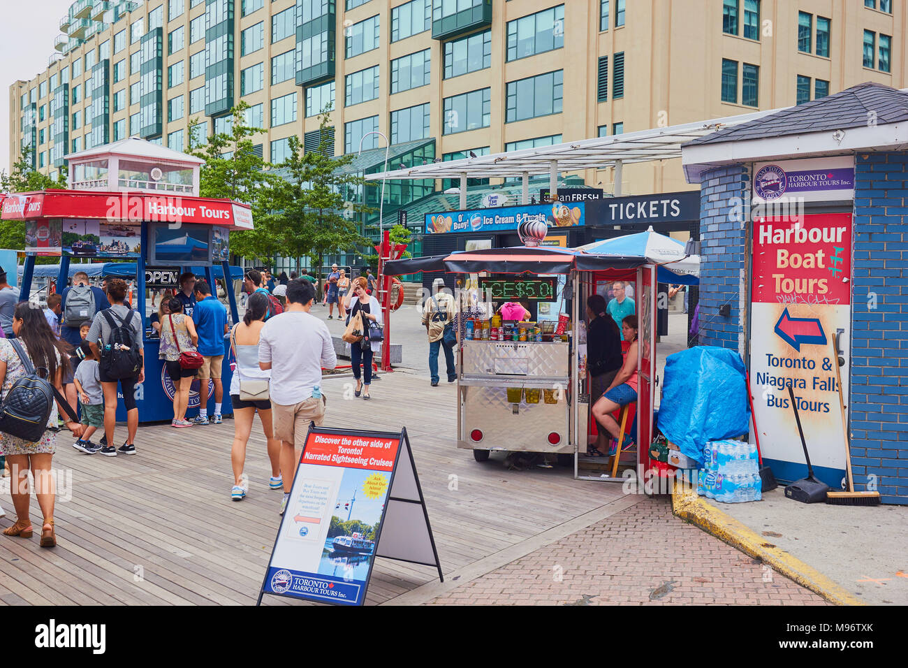 Toronto queen’s quay terminal hi-res stock photography and images - Alamy