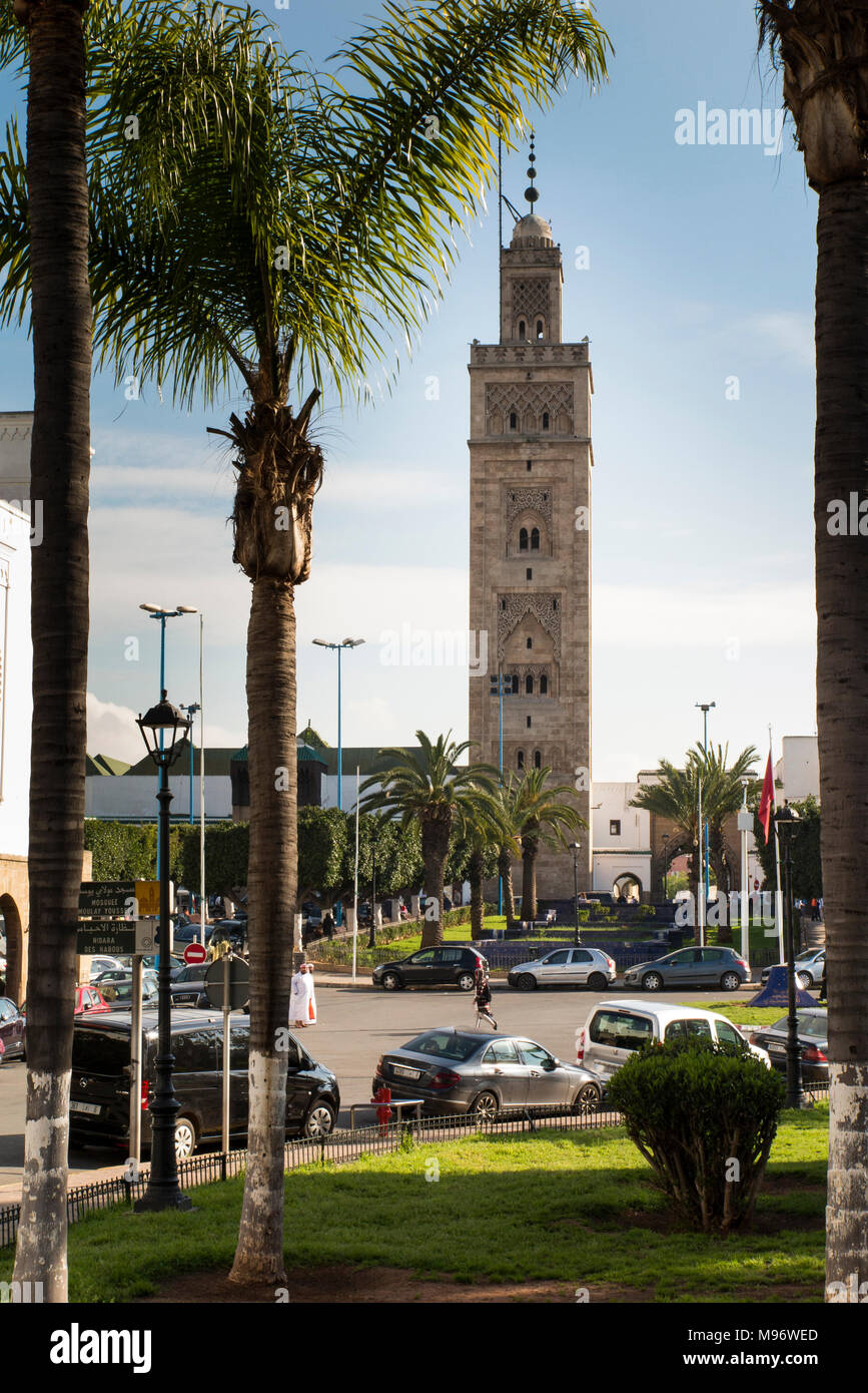 Morocco, Casablanca, Quartier Habous, Muhammadi Mosque Stock Photo - Alamy