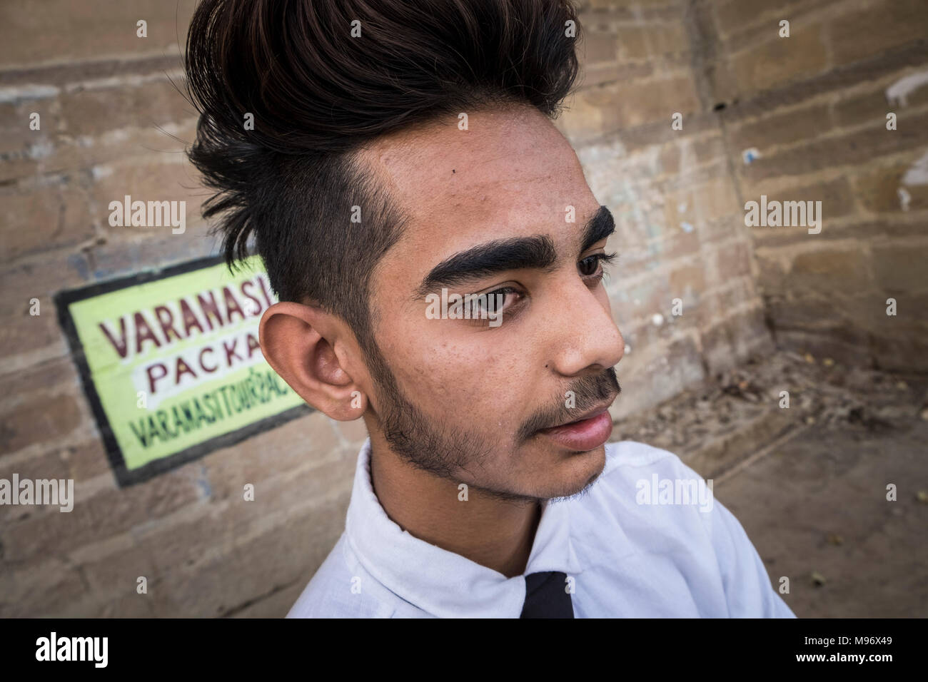 India, Varanasi, portrait Stock Photo - Alamy