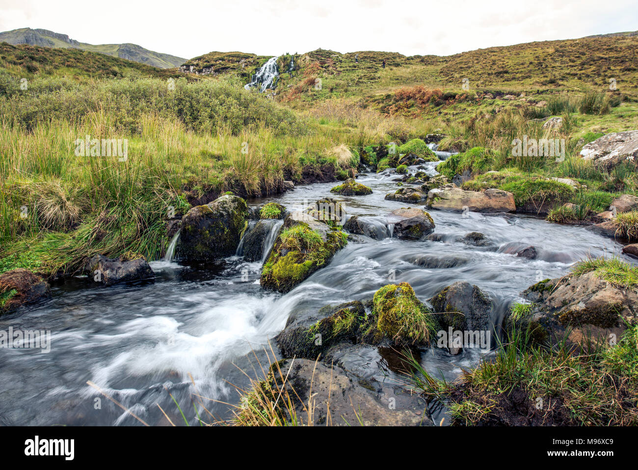A small stream in the Scottish highlands Stock Photo - Alamy