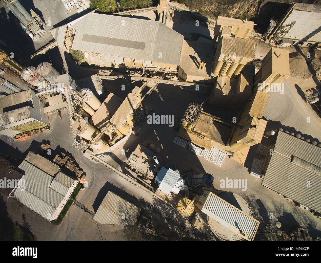 Aerial view of buildings in city in Germany Stock Photo - Alamy