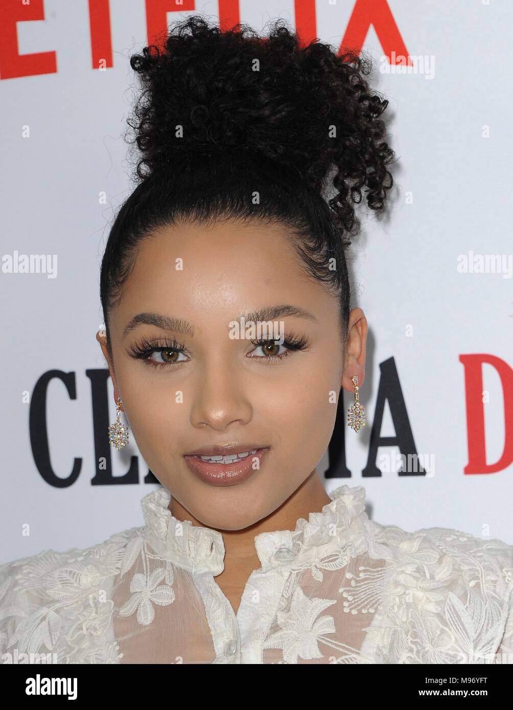 Los Angeles, CA, USA. 22nd Mar, 2018. Jaylen Barron at arrivals for ...