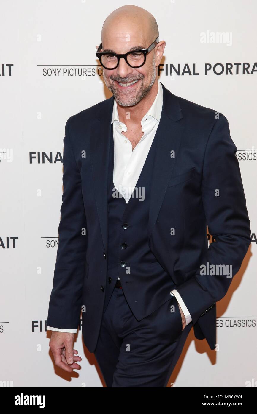 New York, NY, USA. 22nd Mar, 2018. Stanley Tucci at arrivals for Sony ...