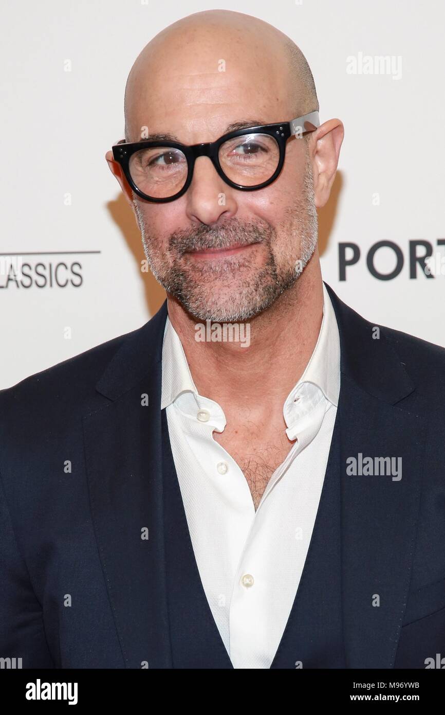 New York, NY, USA. 22nd Mar, 2018. Stanley Tucci at arrivals for Sony ...