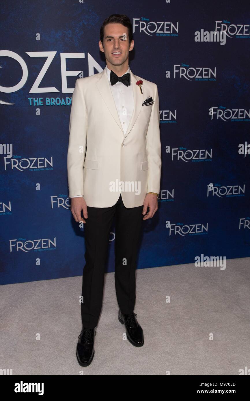 New York, NY, USA. 22nd Mar, 2018. John Riddle in attendance for Disney ...