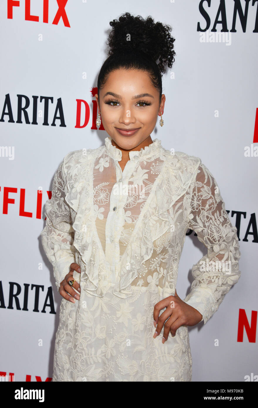 Los Angeles, USA. 22nd March, 2018. Jaylen Barron 005 attends Netflix's ...