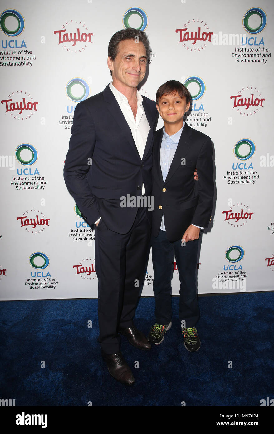 BEVERLY HILLS, CA - MARCH 22: Lawrence Bender, Misha Bender, at the ...