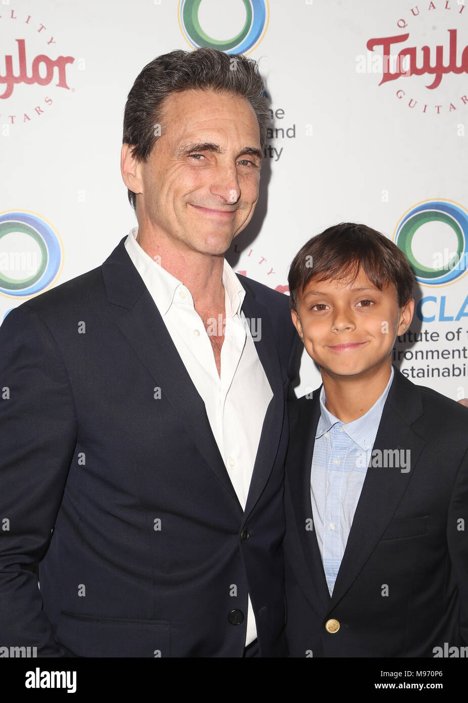 BEVERLY HILLS, CA - MARCH 22: Lawrence Bender, Misha Bender, at the ...