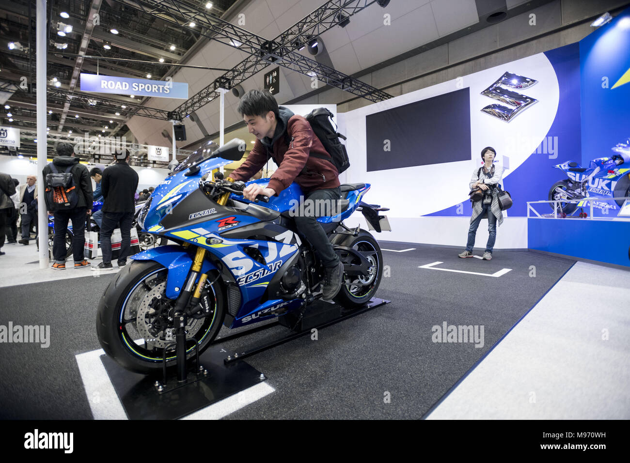 Tokyo motorcycle show hi-res stock photography and images - Alamy