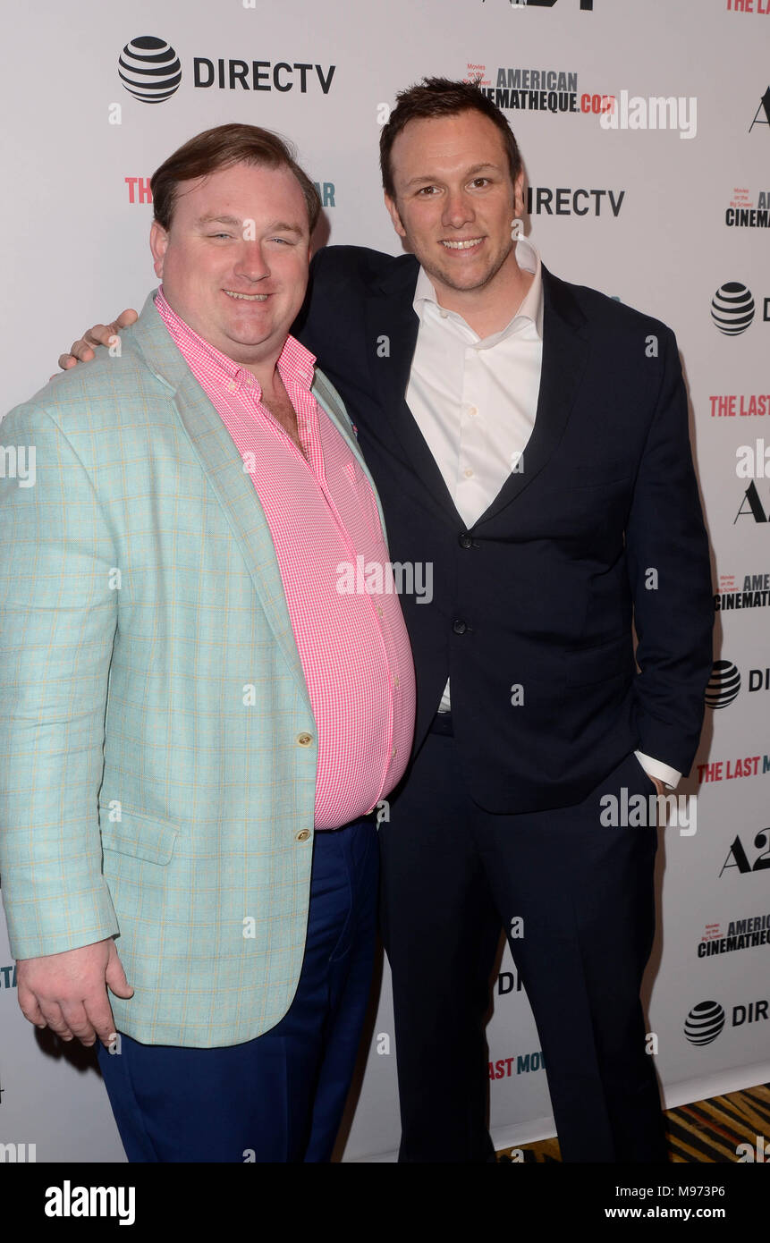 Hollywood, Ca. 22nd Mar, 2018. Brett Thomason and Brian Cavallaro at ...