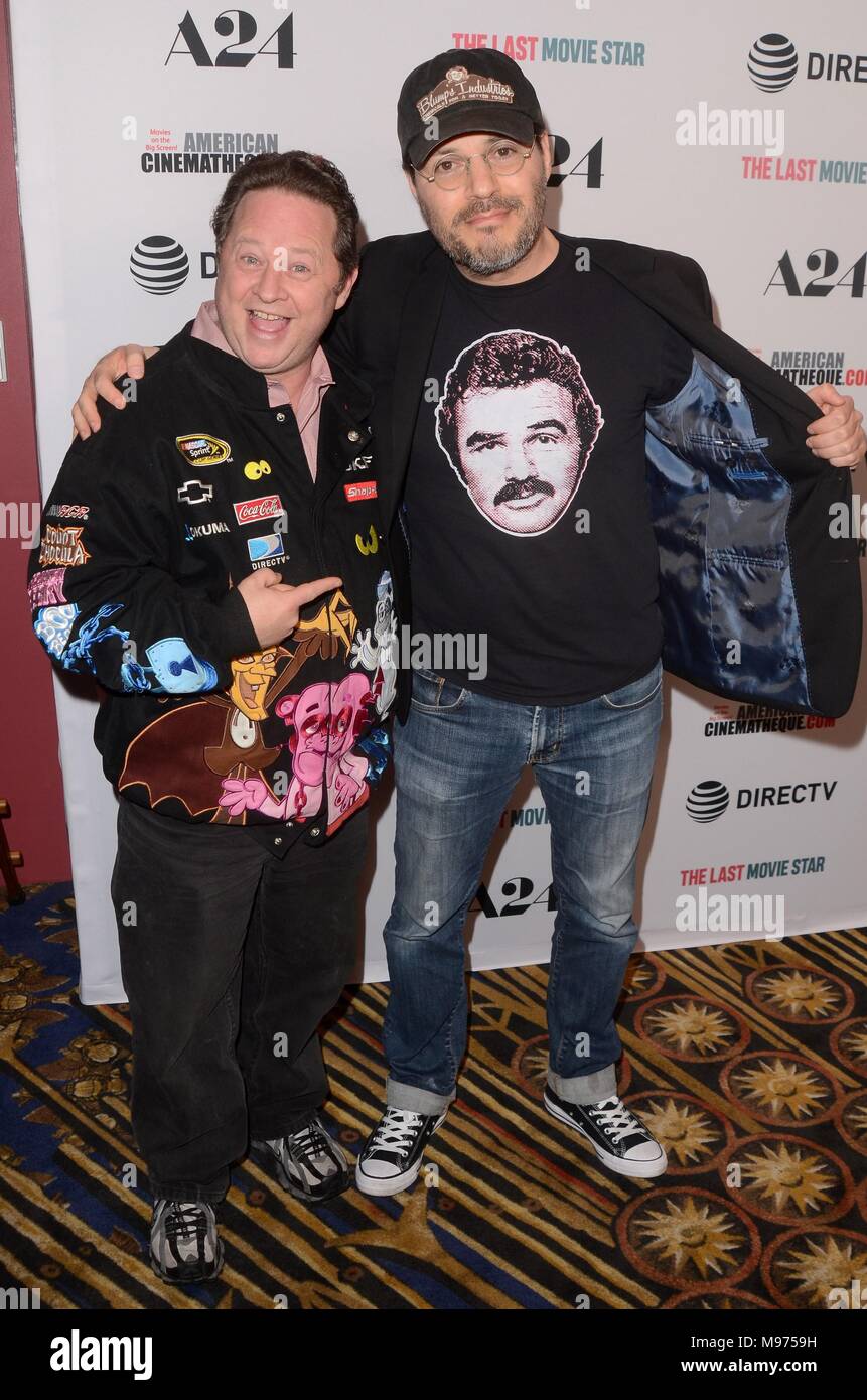 Los Angeles, CA, USA. 22nd Mar, 2018. Scott Schwartz, Adam Rifkin at ...