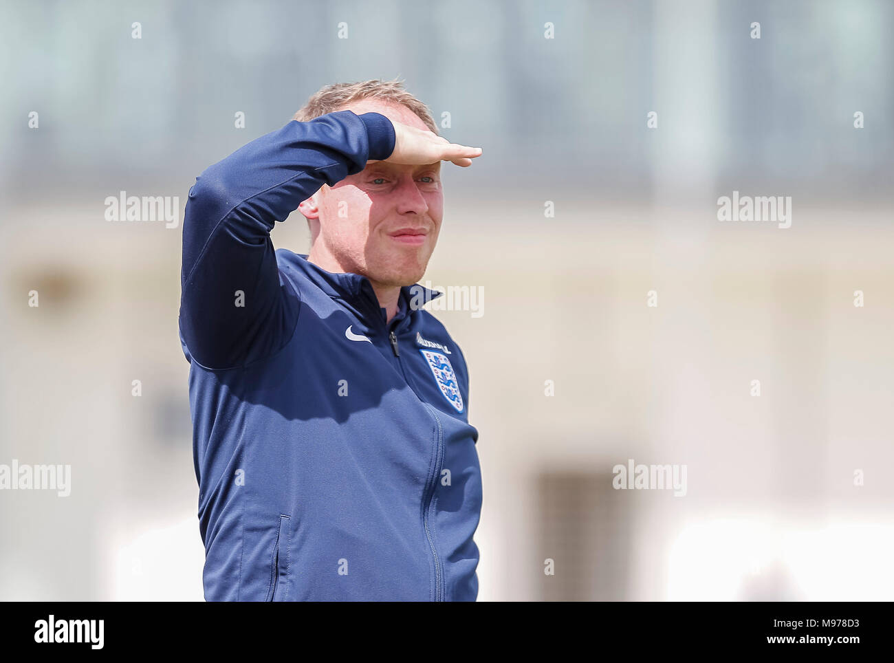 San Pedro del Pinatar, Spain. 23rd March, 2018. Friendly football match ...