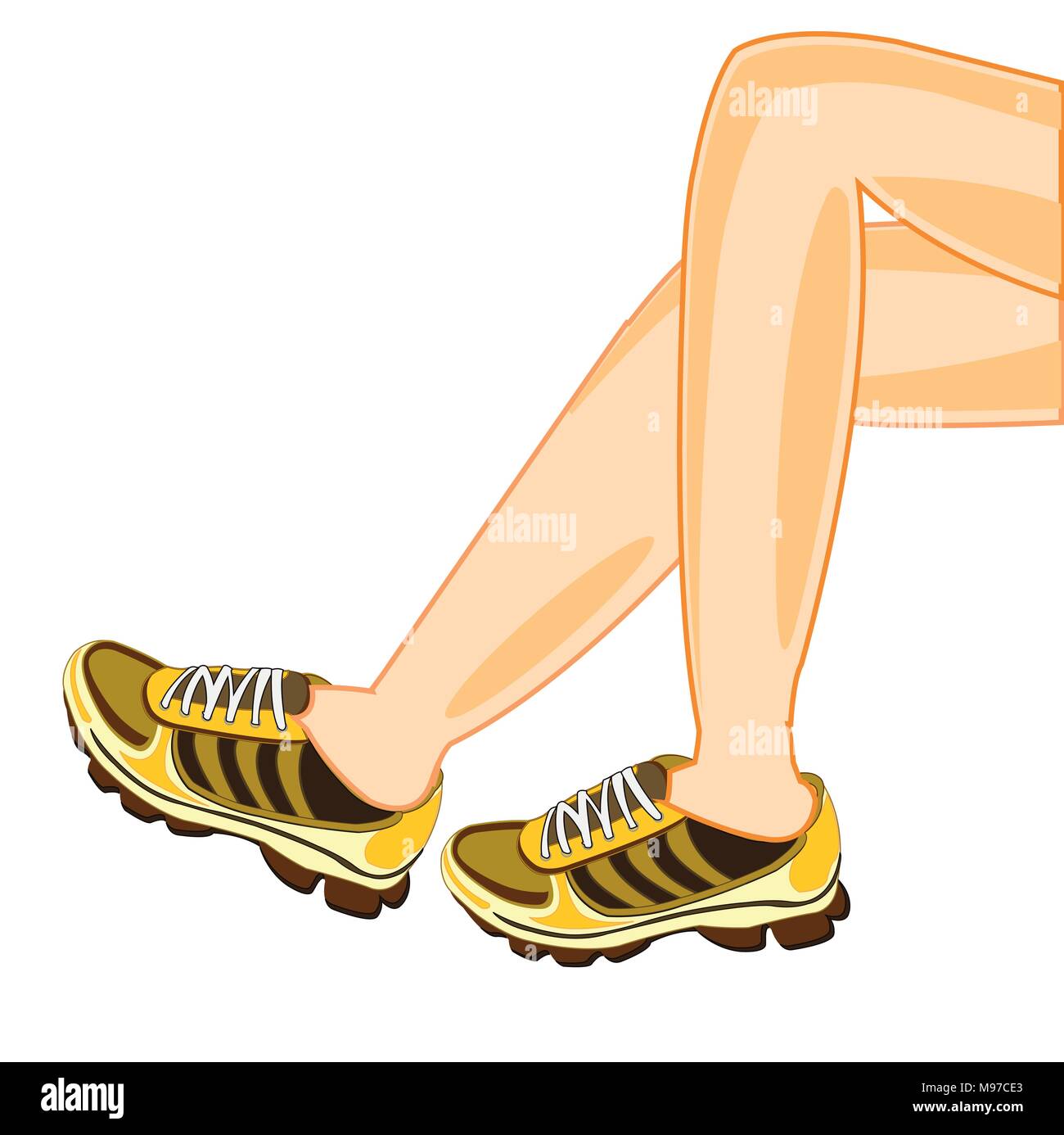 Atheletic Stock Vector Images - Alamy