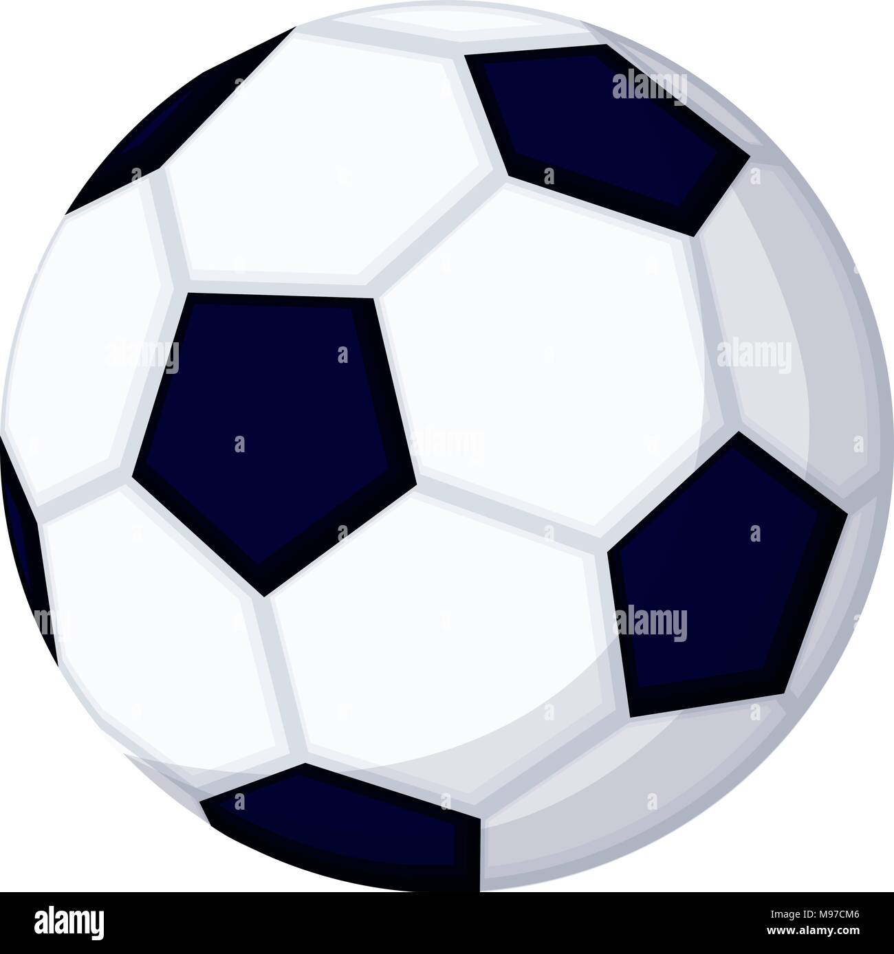 Gift football ball Stock Vector Images - Alamy