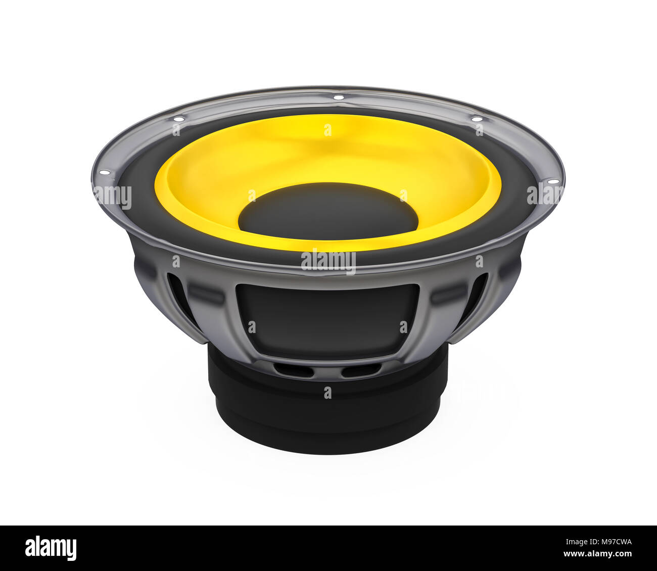 Sound Audio Loudspeakers Isolated Stock Photo - Alamy