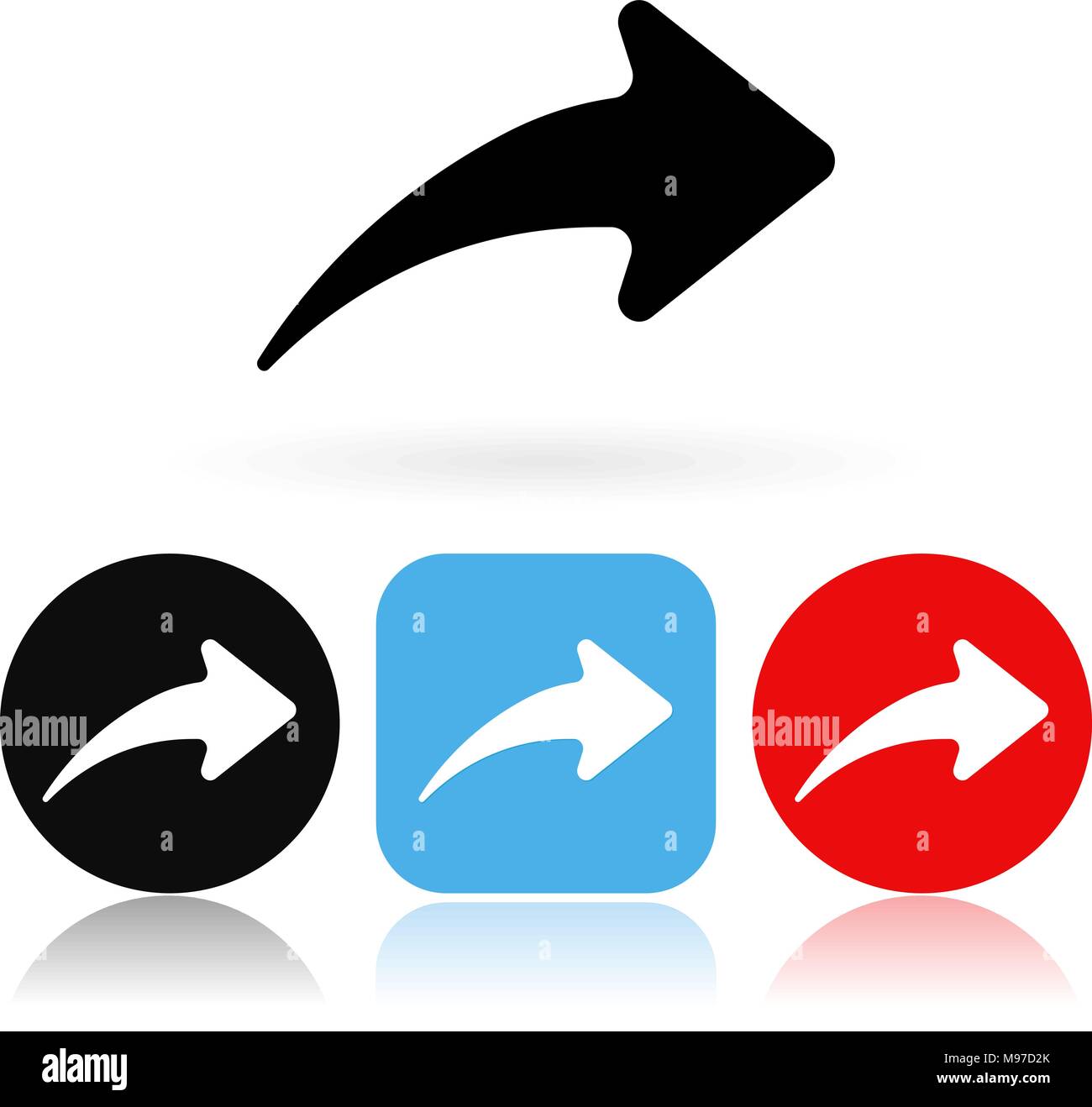 Arrow icons Stock Vector Image & Art - Alamy