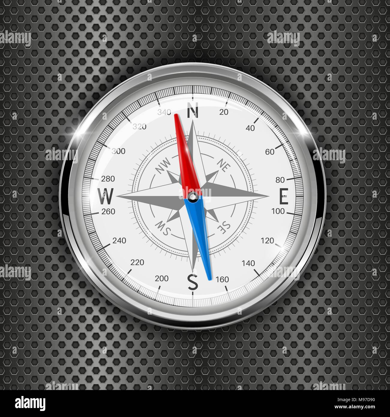 Iron compass hi-res stock photography and images - Alamy