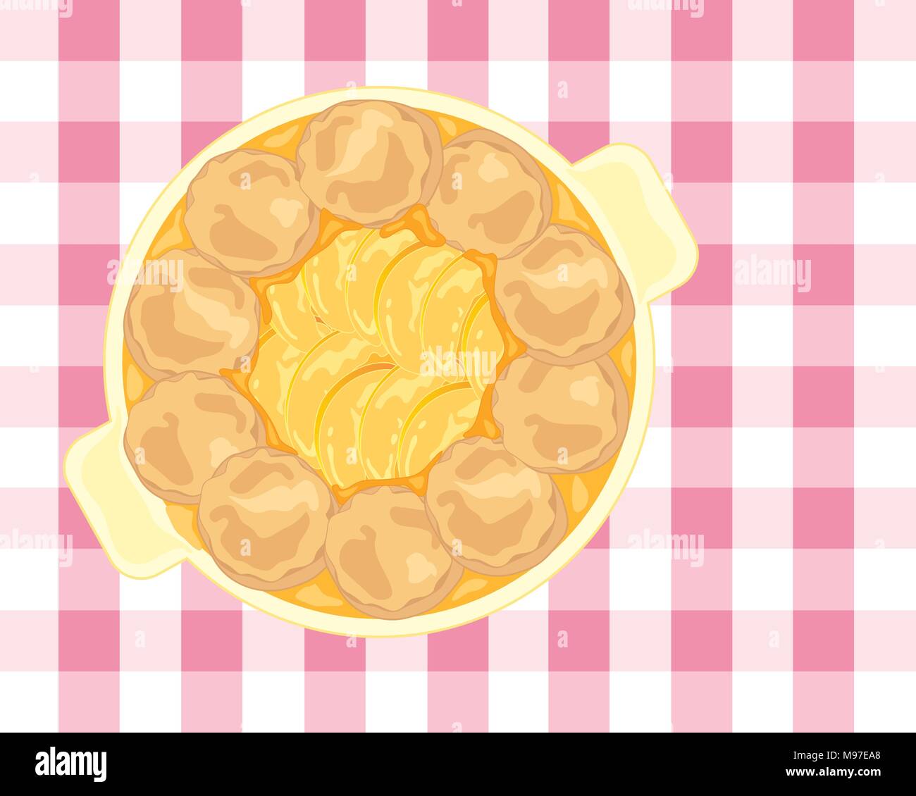 Delicious sauce made in Stock Vector Images - Alamy