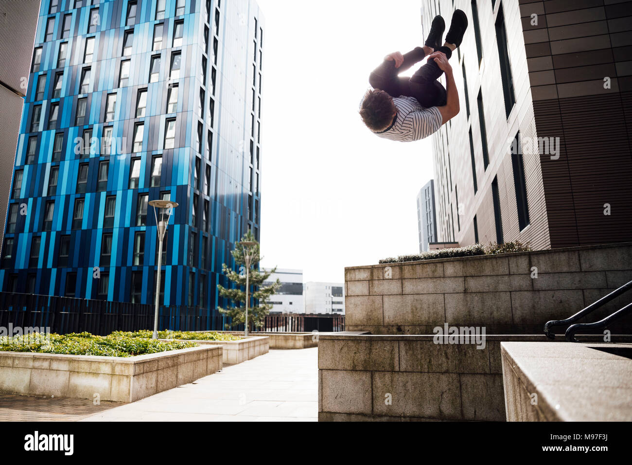 Mid air flip hi-res stock photography and images - Alamy