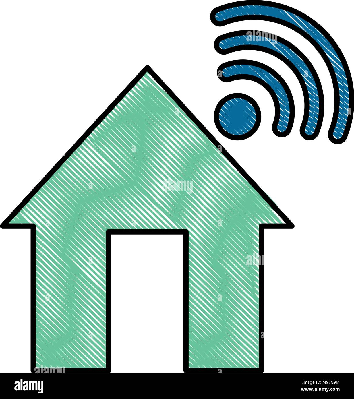 Rural connectivity Stock Vector Images - Alamy