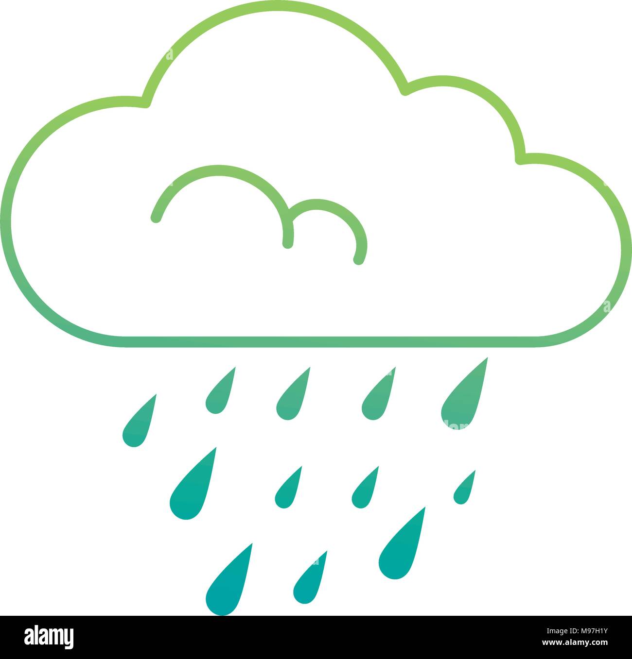cloud rain weather isolated icon Stock Vector Image & Art - Alamy cloud rain weather isolated icon Stock Vector Image & Art - Alamy
