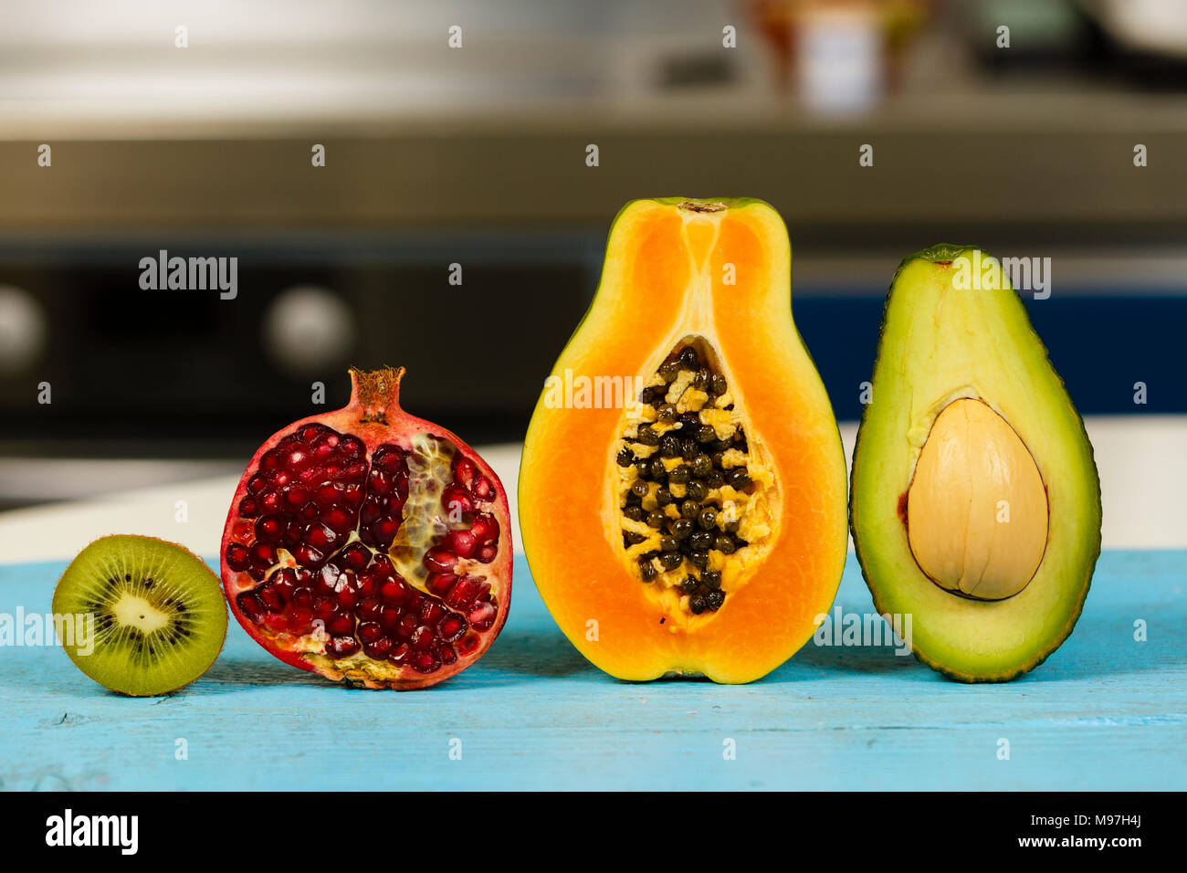 Exotic fruits hi-res stock photography and images - Alamy