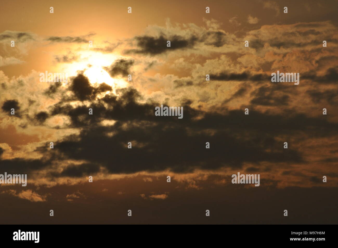 sunset and sky before night Stock Photo - Alamy