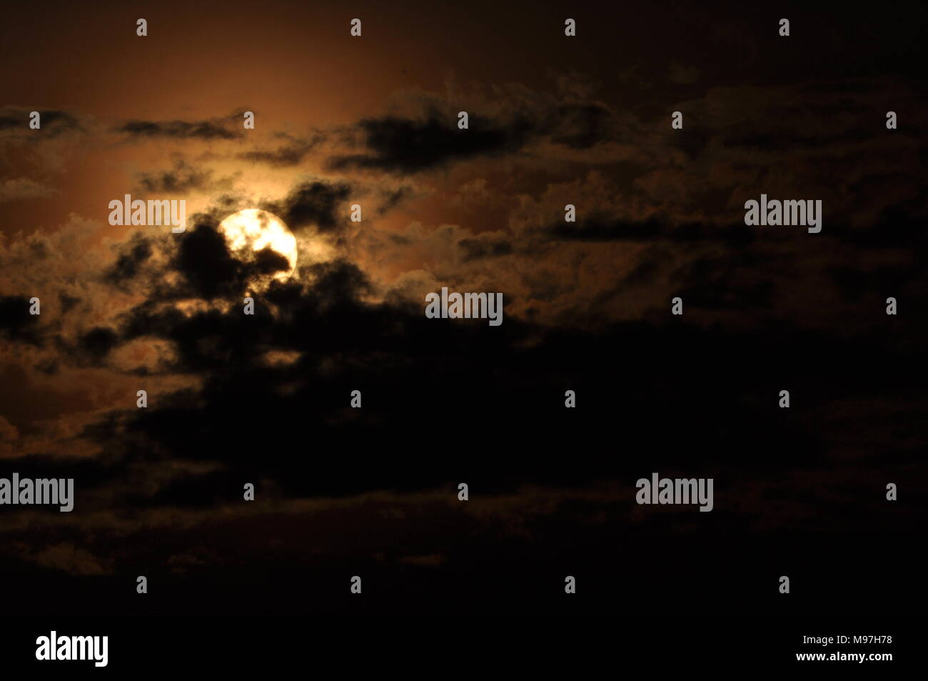 sunset and sky before night Stock Photo - Alamy