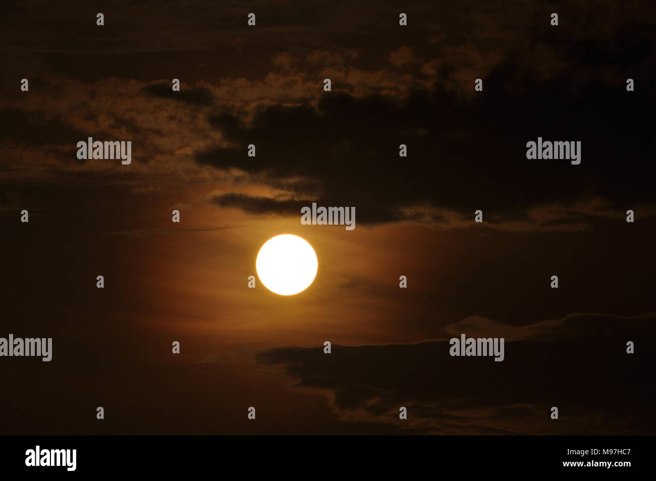 sunset and sky before night Stock Photo - Alamy