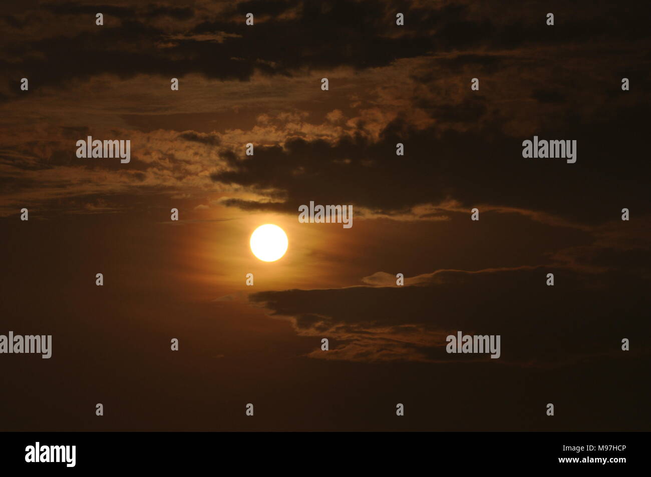 sunset and sky before night Stock Photo - Alamy