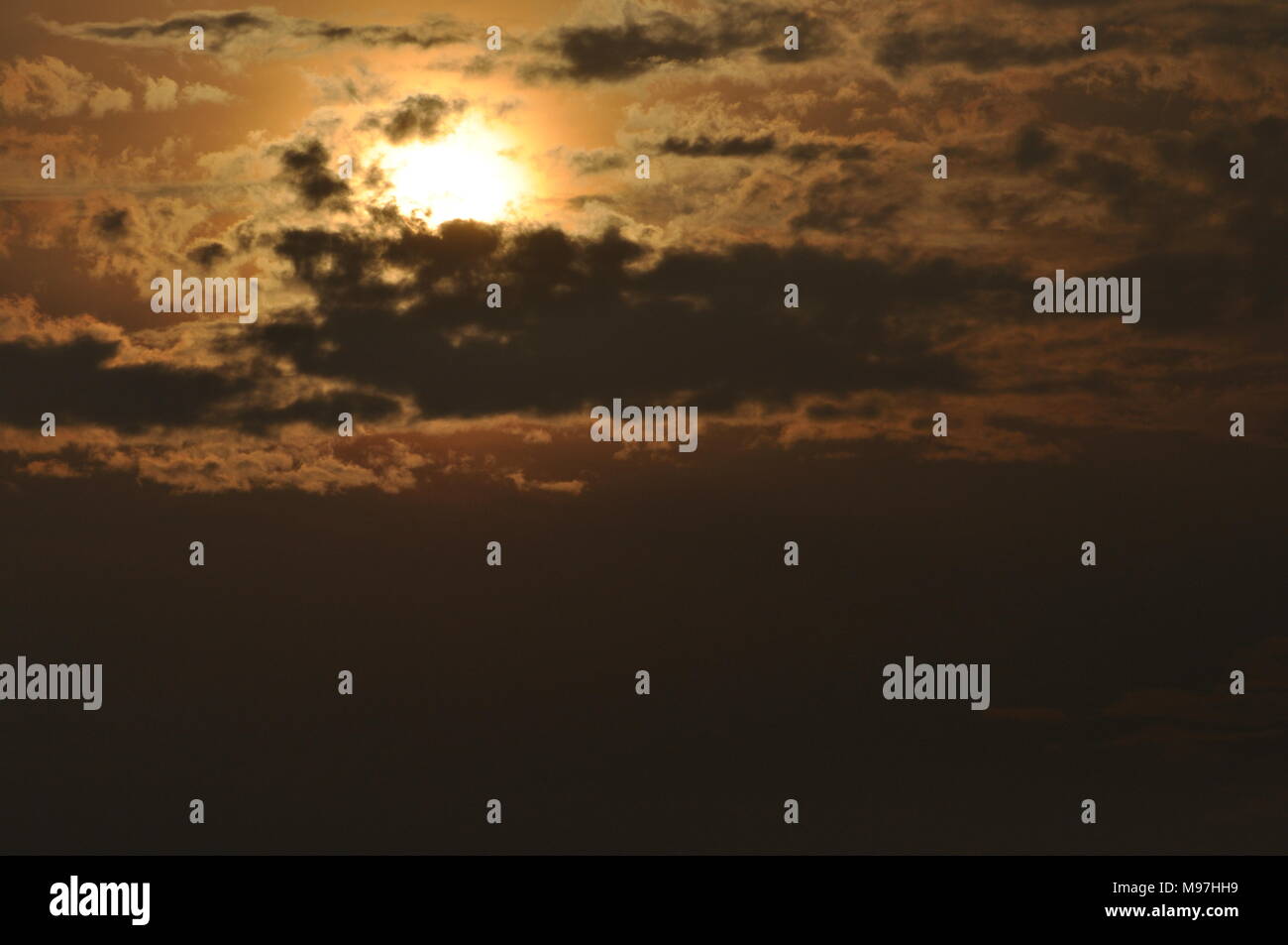 sunset and sky before night Stock Photo - Alamy