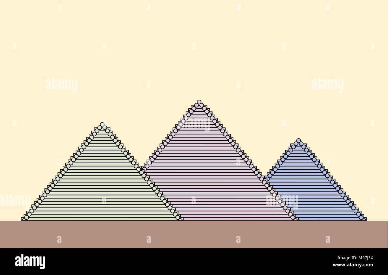 Yellow log cabin architecture Stock Vector Images - Alamy