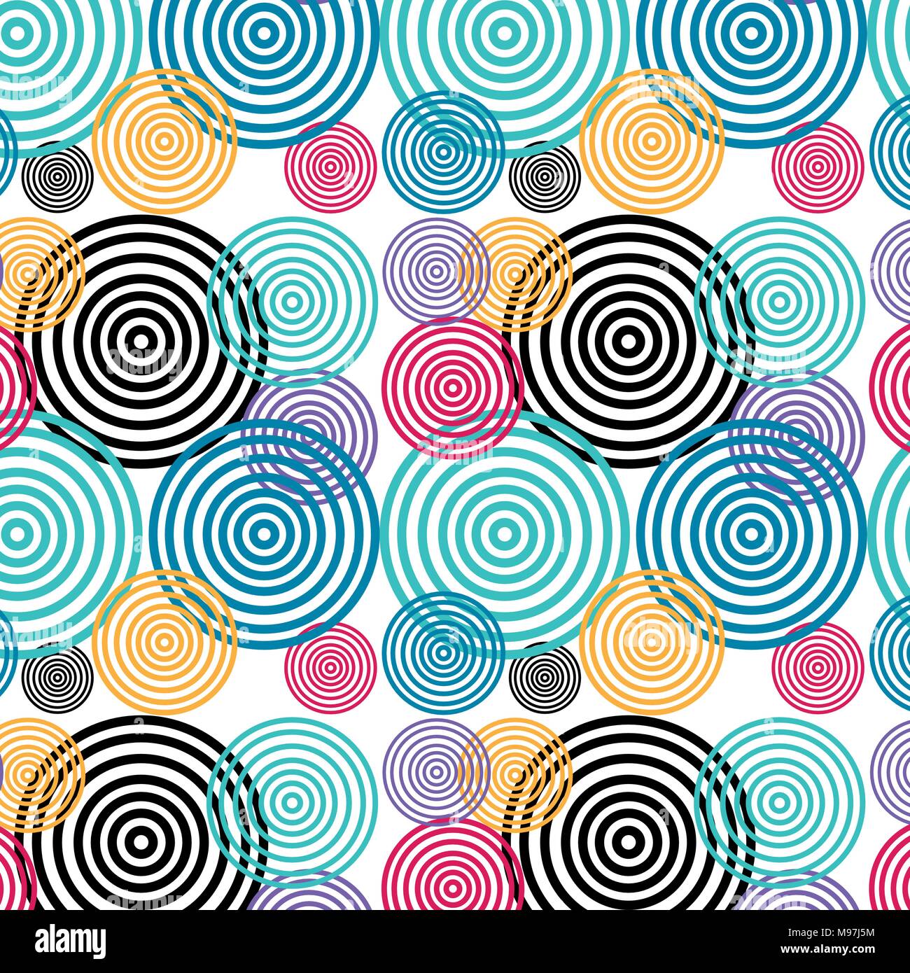colors circles pattern background Stock Vector Image & Art - Alamy