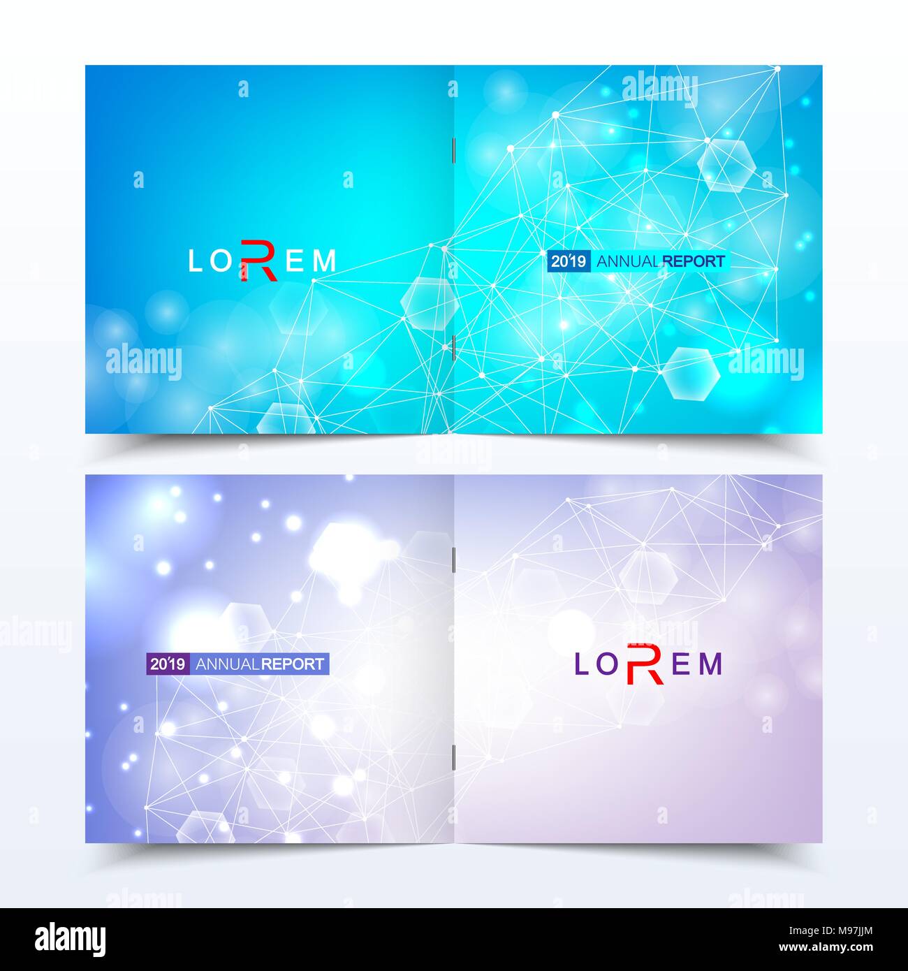 Scientific templates square brochure, magazine, leaflet , flyer, cover ...
