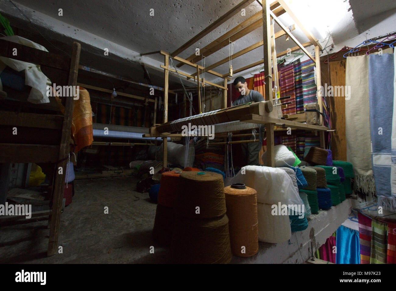 Local craftsman at work using homemade appliiance Stock Photo - Alamy