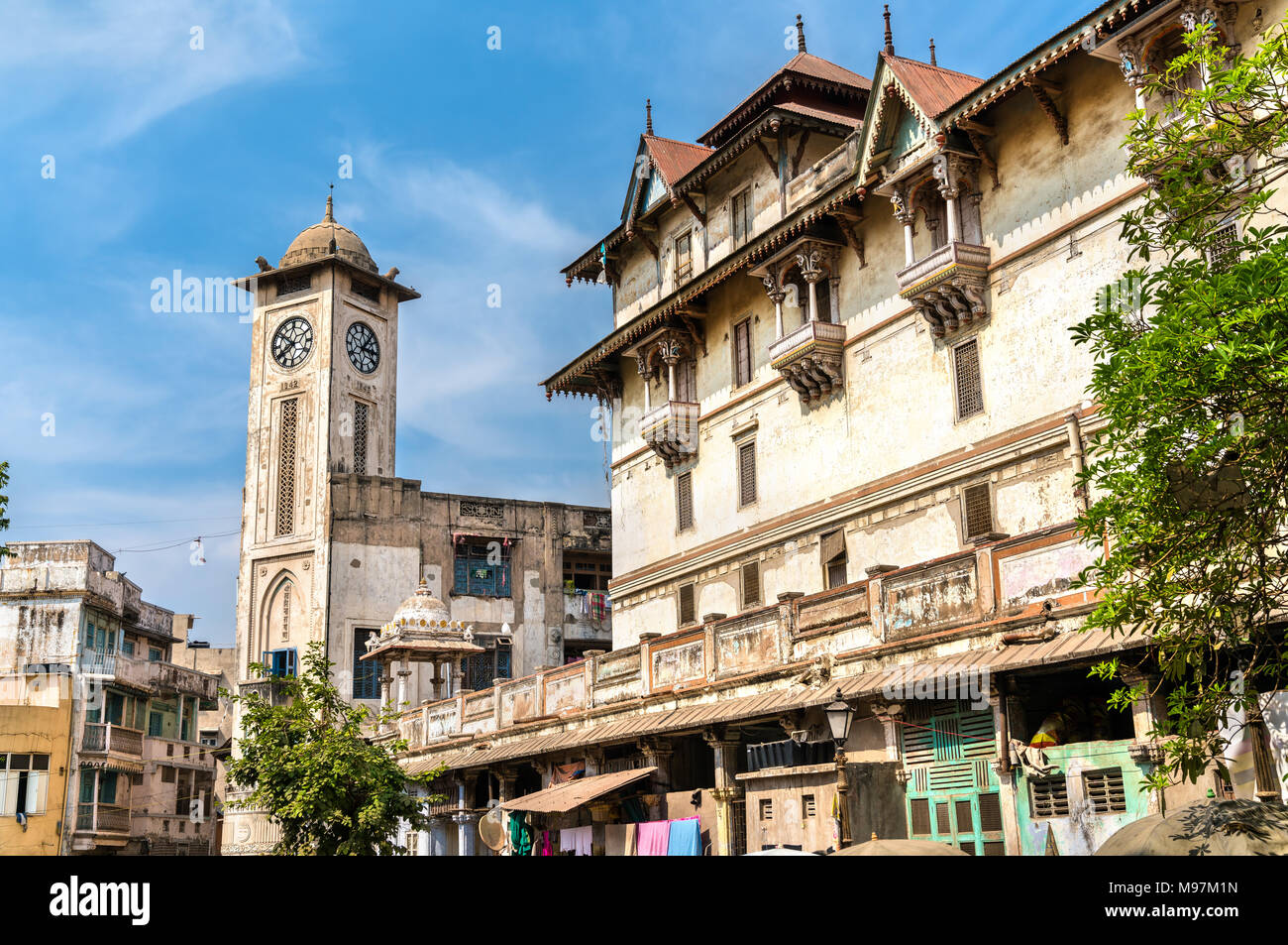 Kalupur Swaminarayan Mandir, a hindu temple in the old city of ...