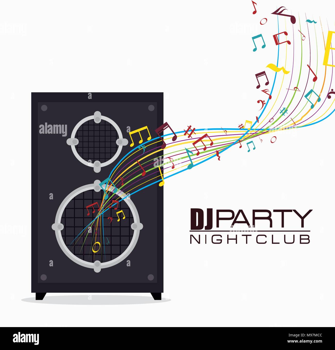 Music equipment and technology graphic design, vector illustration ...