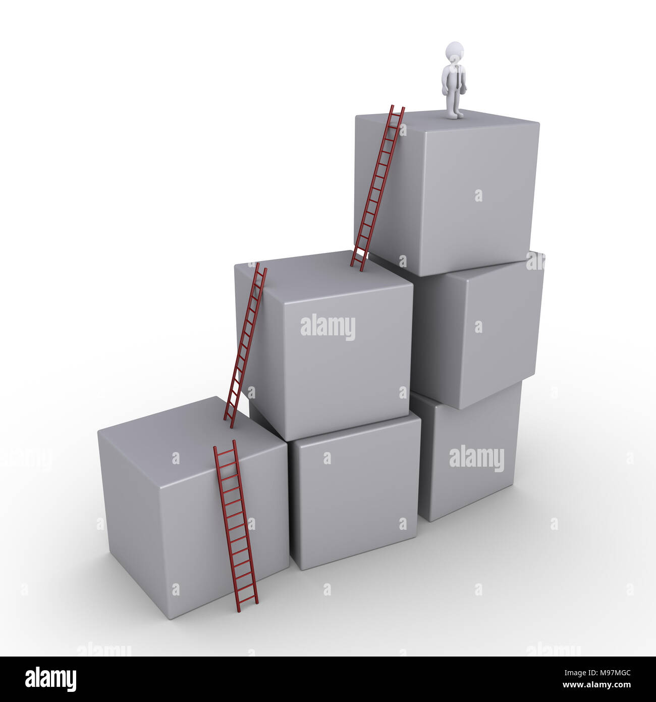 Career ladders hi-res stock photography and images - Alamy