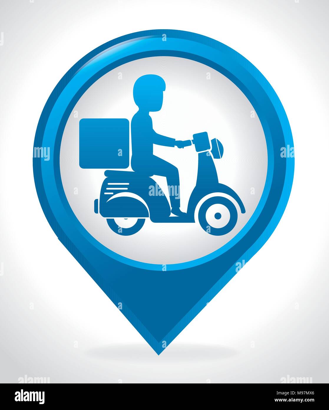 Delivery and logistic business graphic design, vector illustration ...