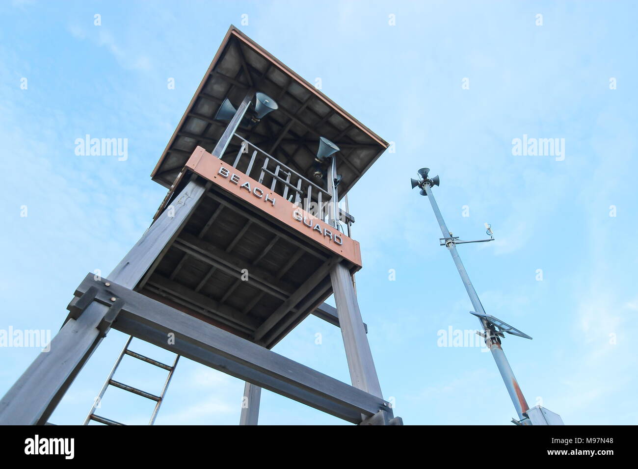 Safety guard tower hi-res stock photography and images - Alamy