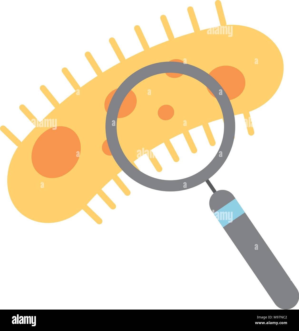 Study of bacteria icon Stock Vector Image & Art - Alamy