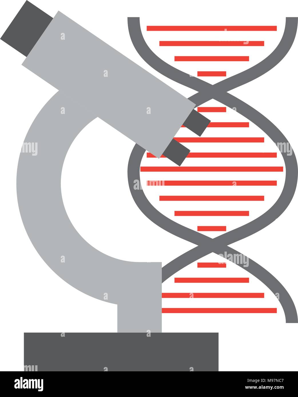 laboratory microscope isolated icon Stock Vector Image & Art - Alamy