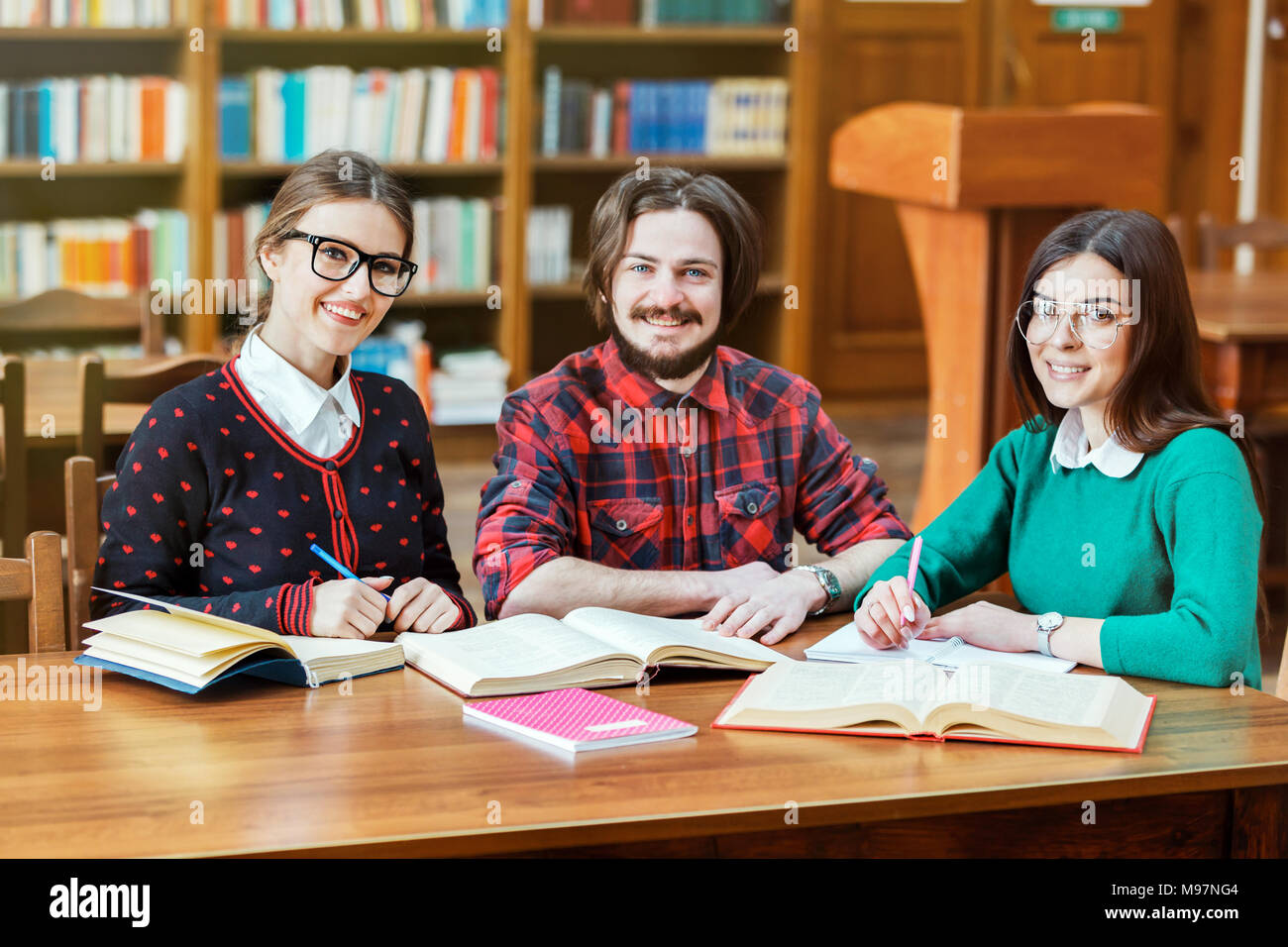 Group of Students Stock Photo - Alamy