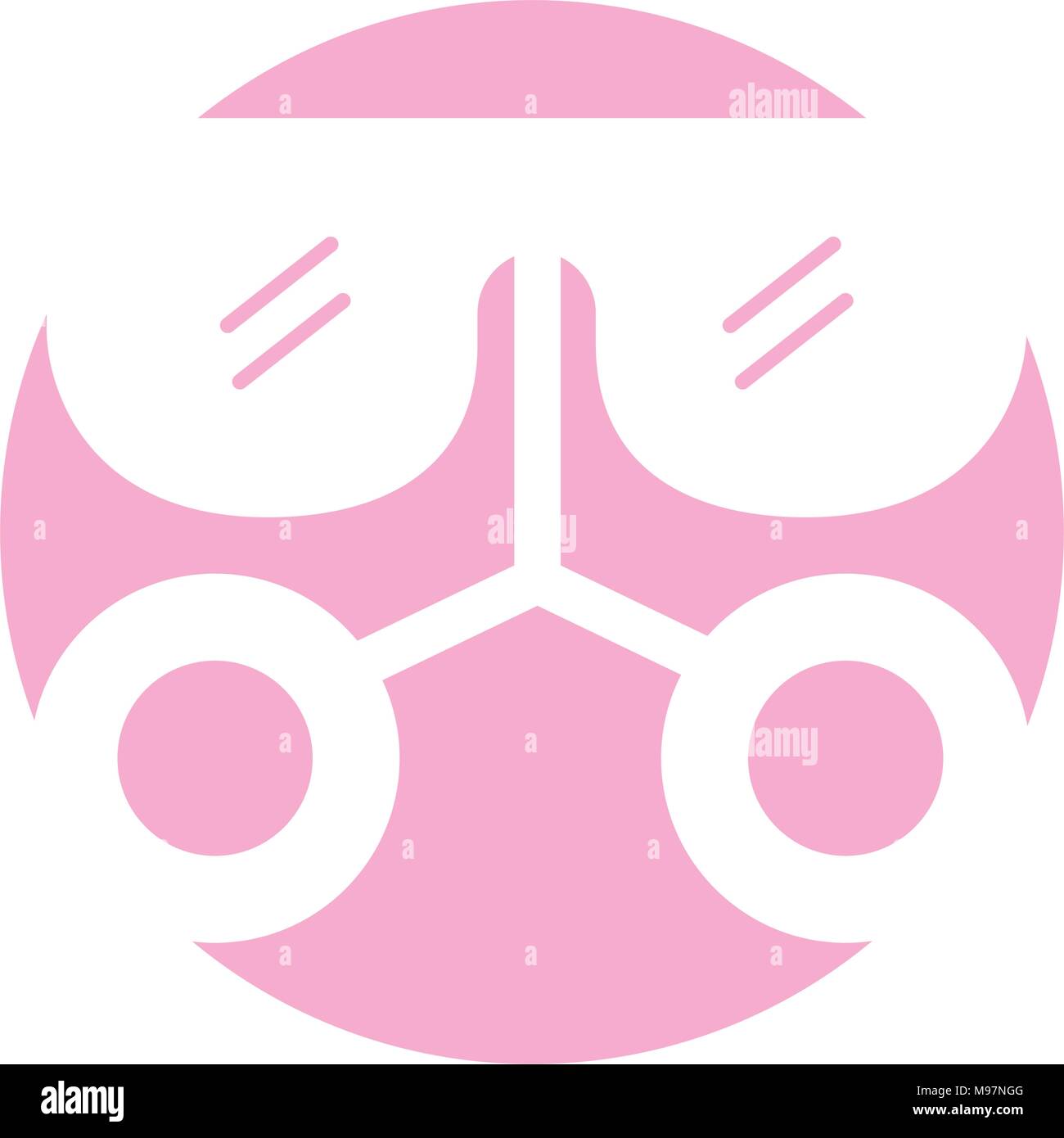 Cover medical glasses icon Stock Vector Images - Alamy