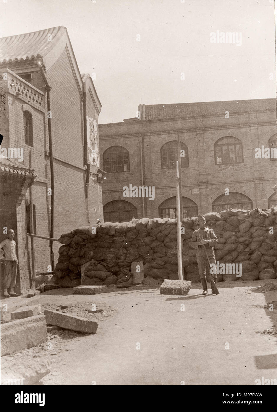 Vintage Photograph China c.1900 - Boxer rebellion or uprising, Yihetuan ...