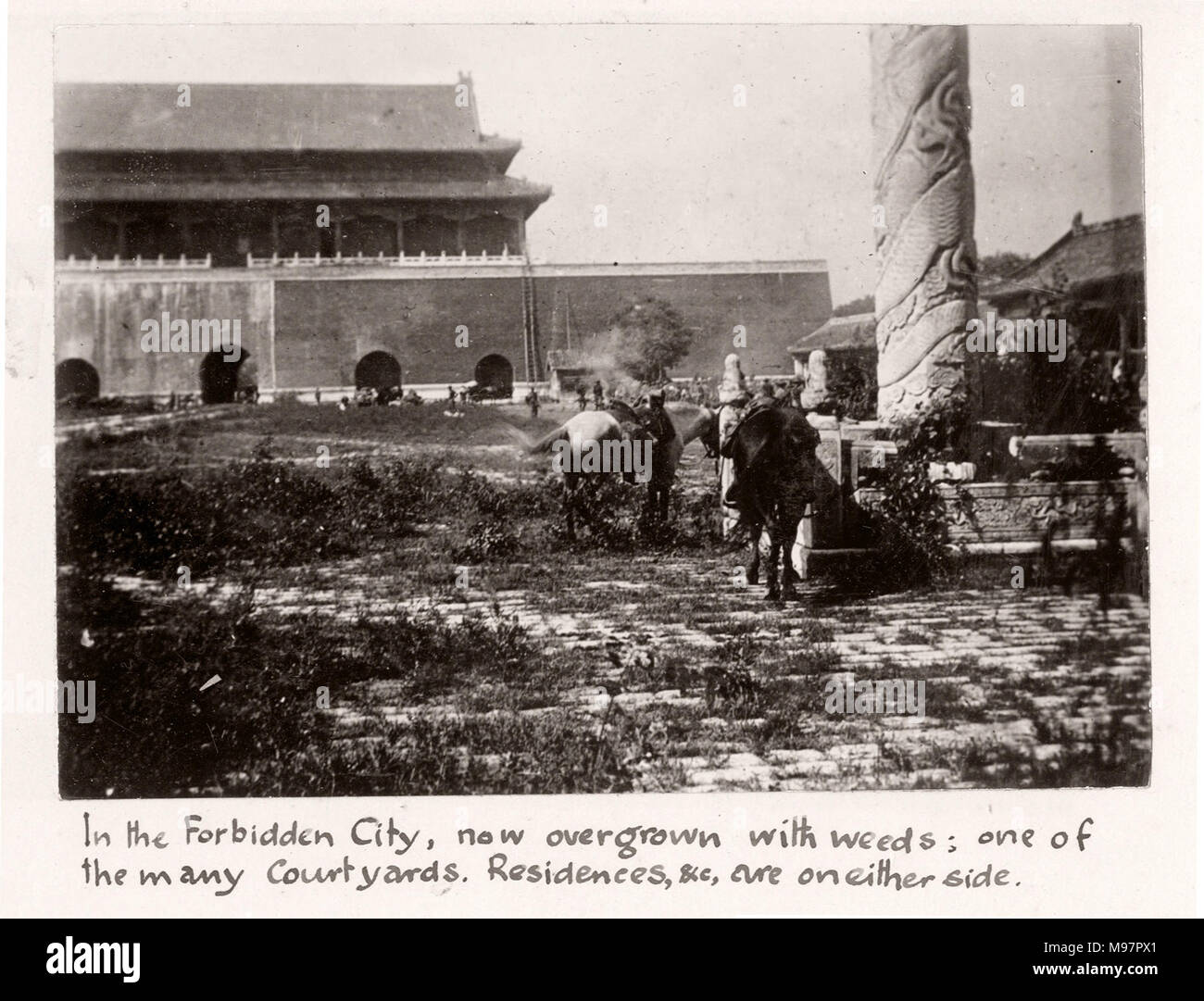 Vintage Photograph China c.1900 - Boxer rebellion or uprising, Yihetuan ...