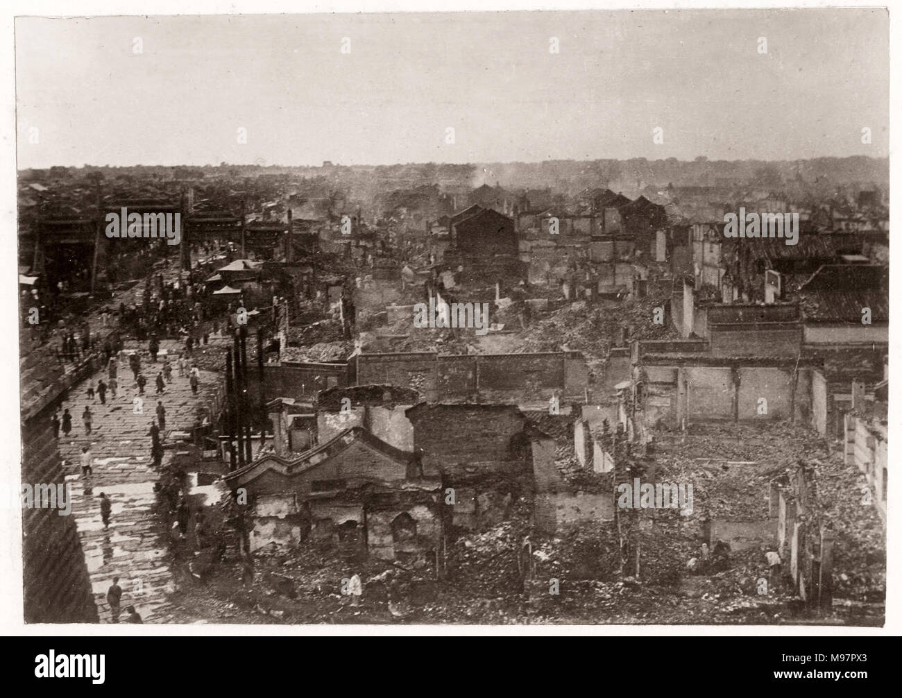 Vintage Photograph China c.1900 - Boxer rebellion or uprising, Yihetuan ...