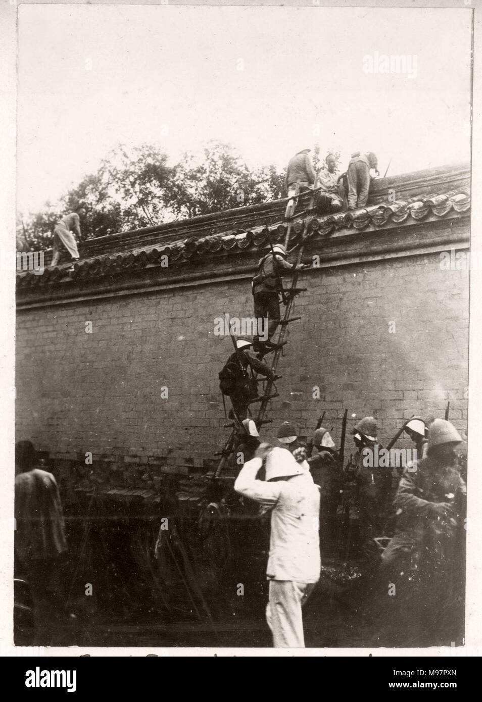 Vintage Photograph China c.1900 - Boxer rebellion or uprising, Yihetuan ...