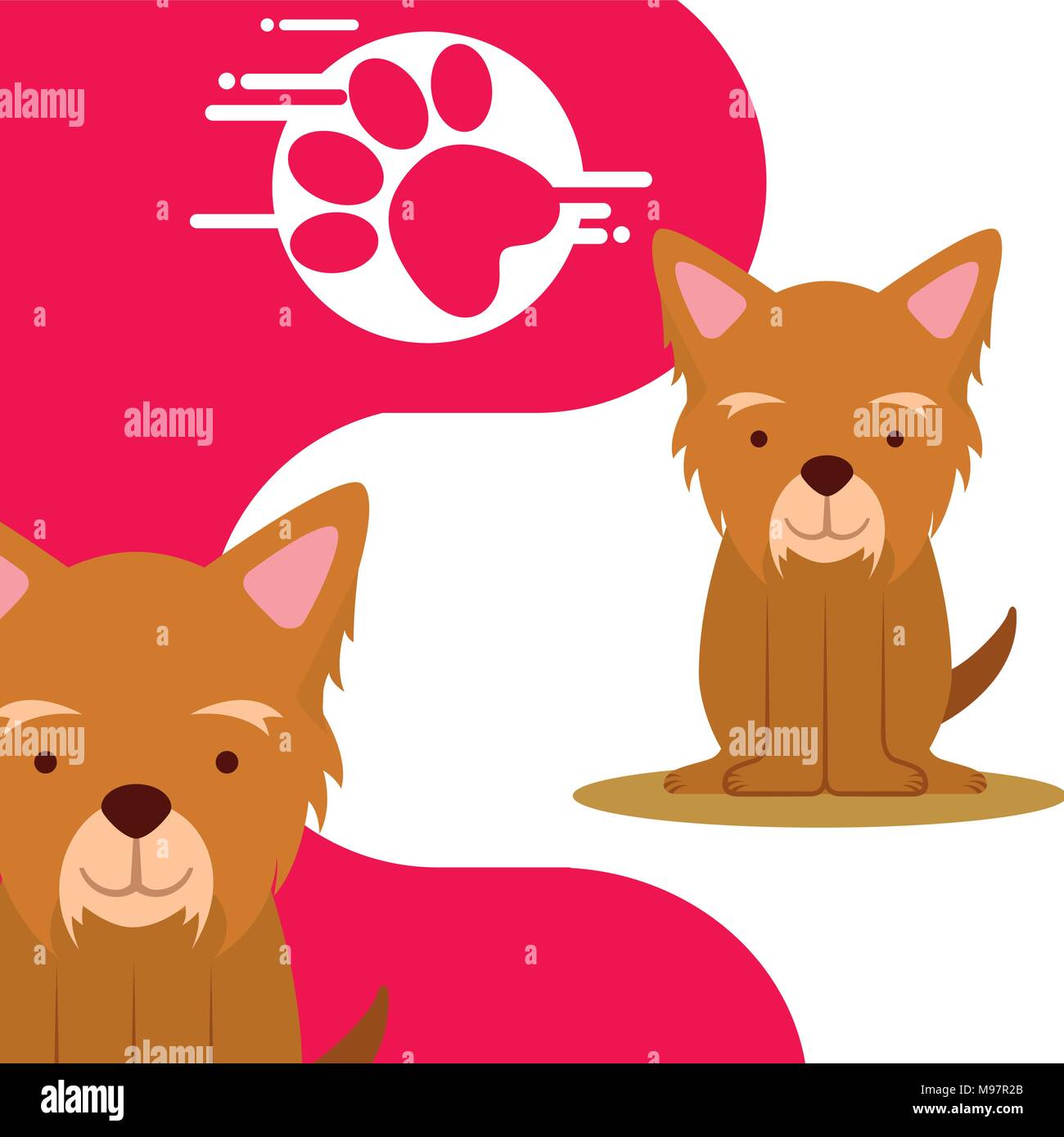 Toto Dog Cartoon Vector